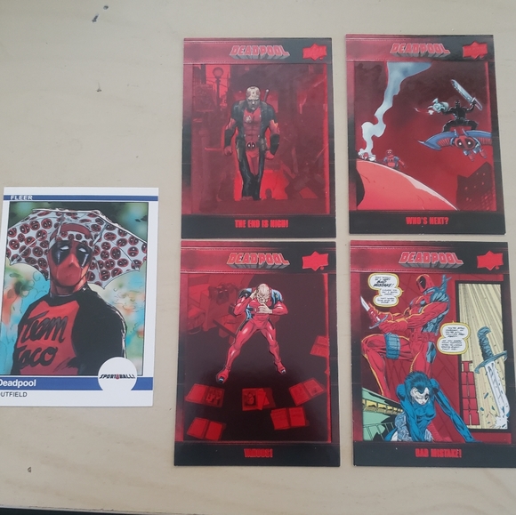 Toys | Deadpool Cards | Poshmark